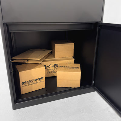 PBX2 - Large Parcel Box (Black) | Penn Parcel Box