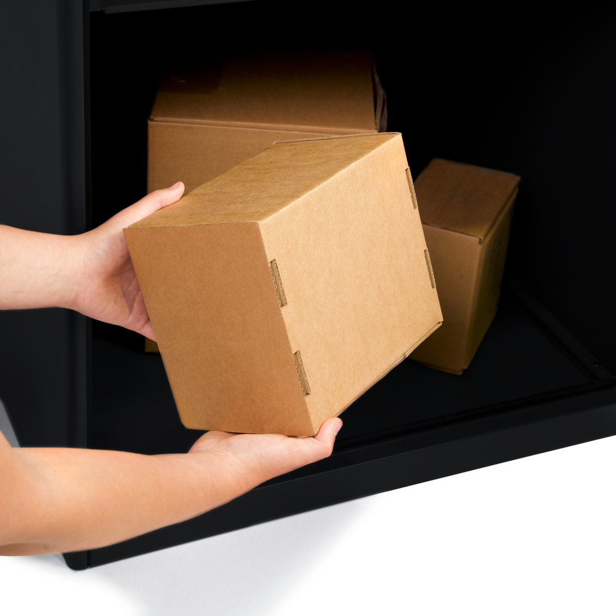 PBX2 - Large Parcel Box (Black) | Penn Parcel Box