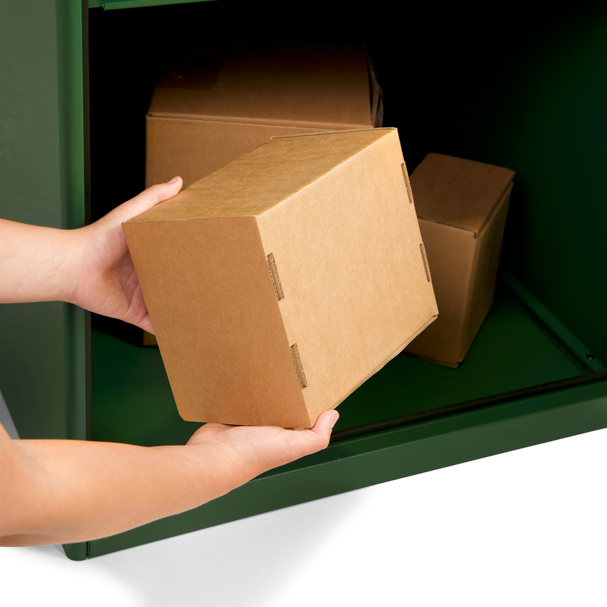 PBX2GR - Large Parcel Box (Green) | Penn Parcel Box